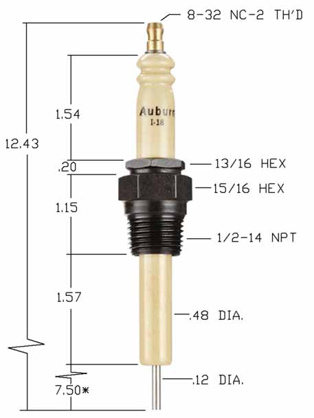 Auburn Ignitors::Federal Mogul, Shielded Igniters, Liquid Level Probes ...